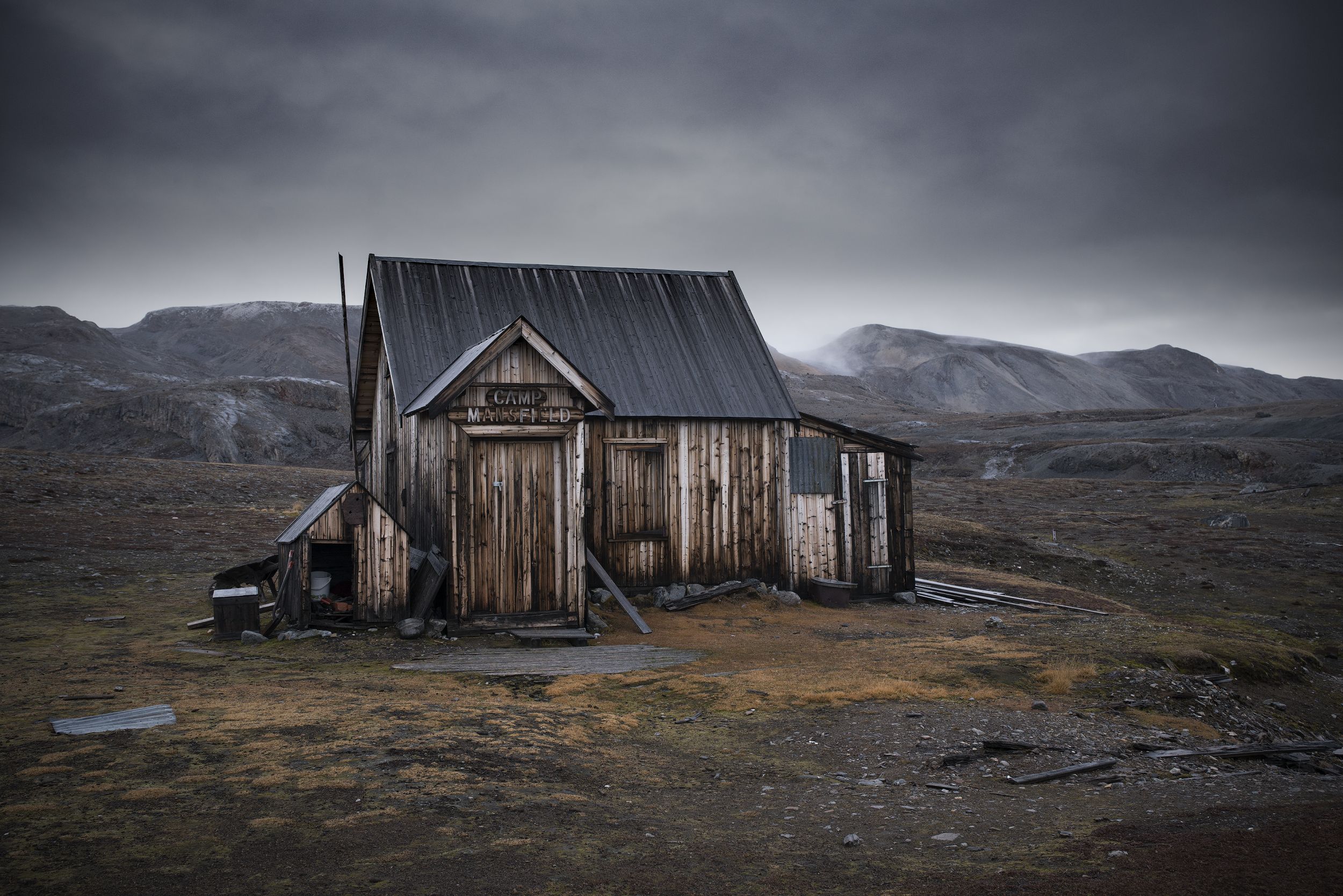 Abandoned Shack, Spitsbergen.